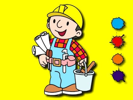 Bob the Builder Coloring - Play on Kixu | Kixu